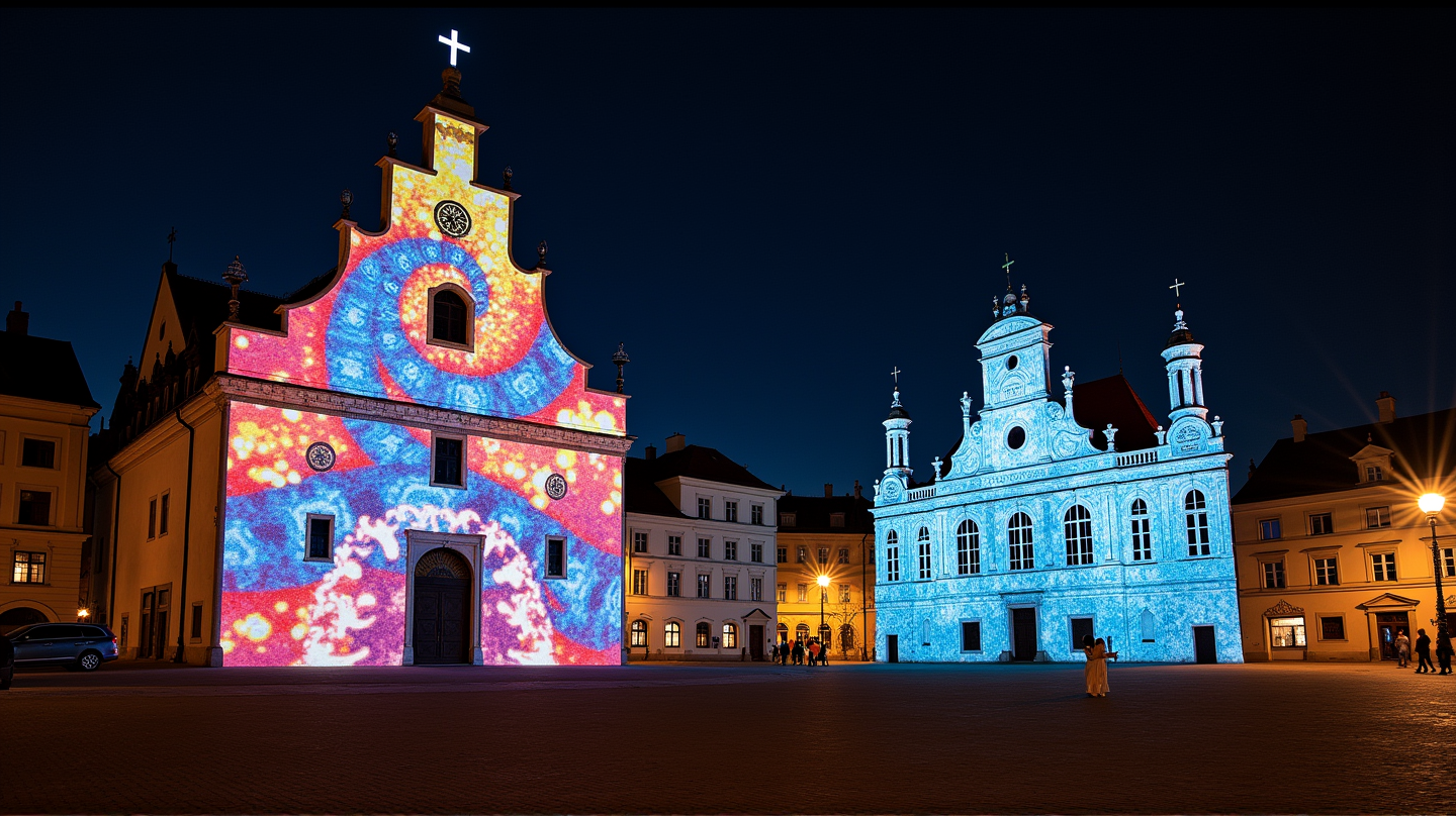 A Journey from Nuns to Dazzling Lights: Jeff Dobrow's Artistic Evolution