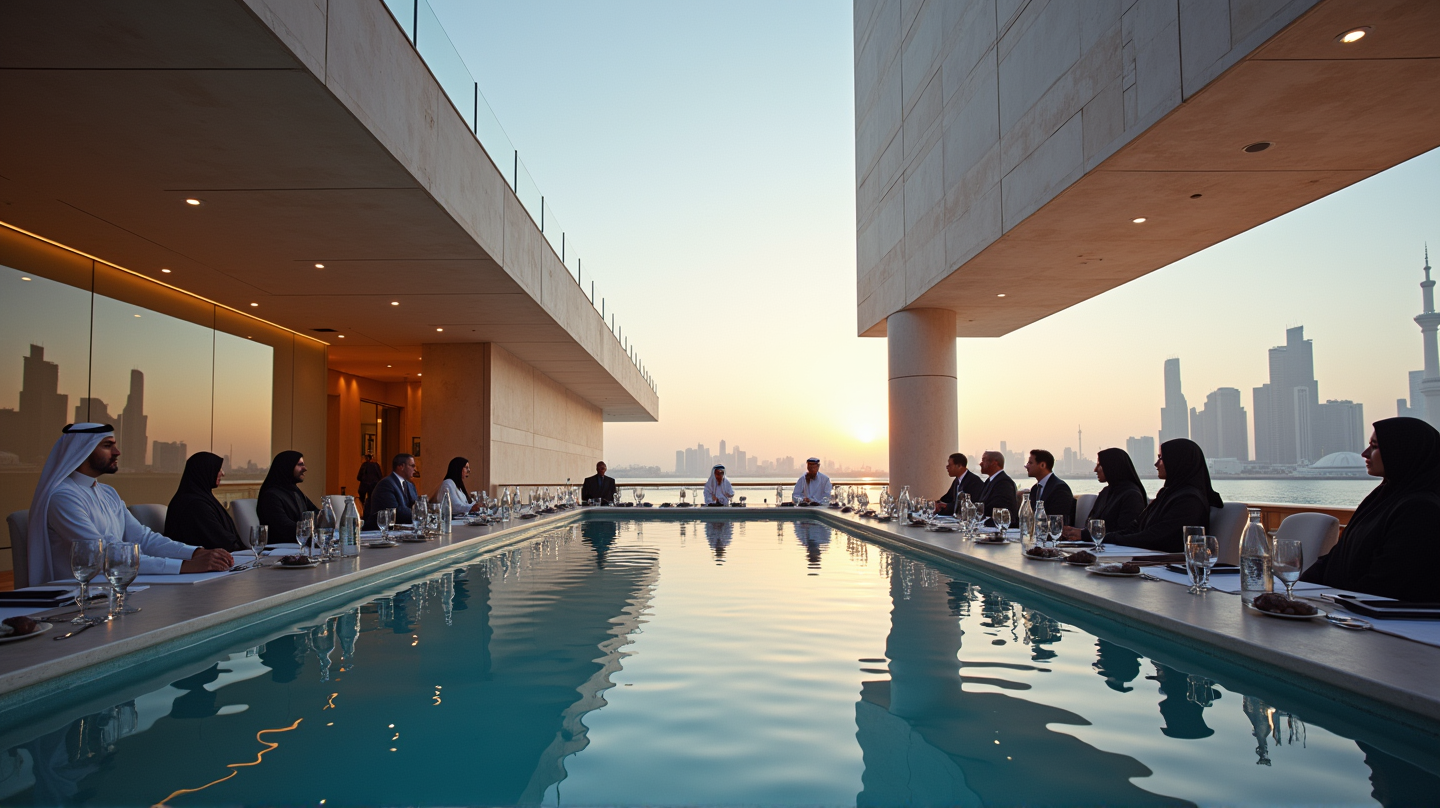 Historic Visit: Syria's Interim Leader Arrives in Qatar Amid New Hopes