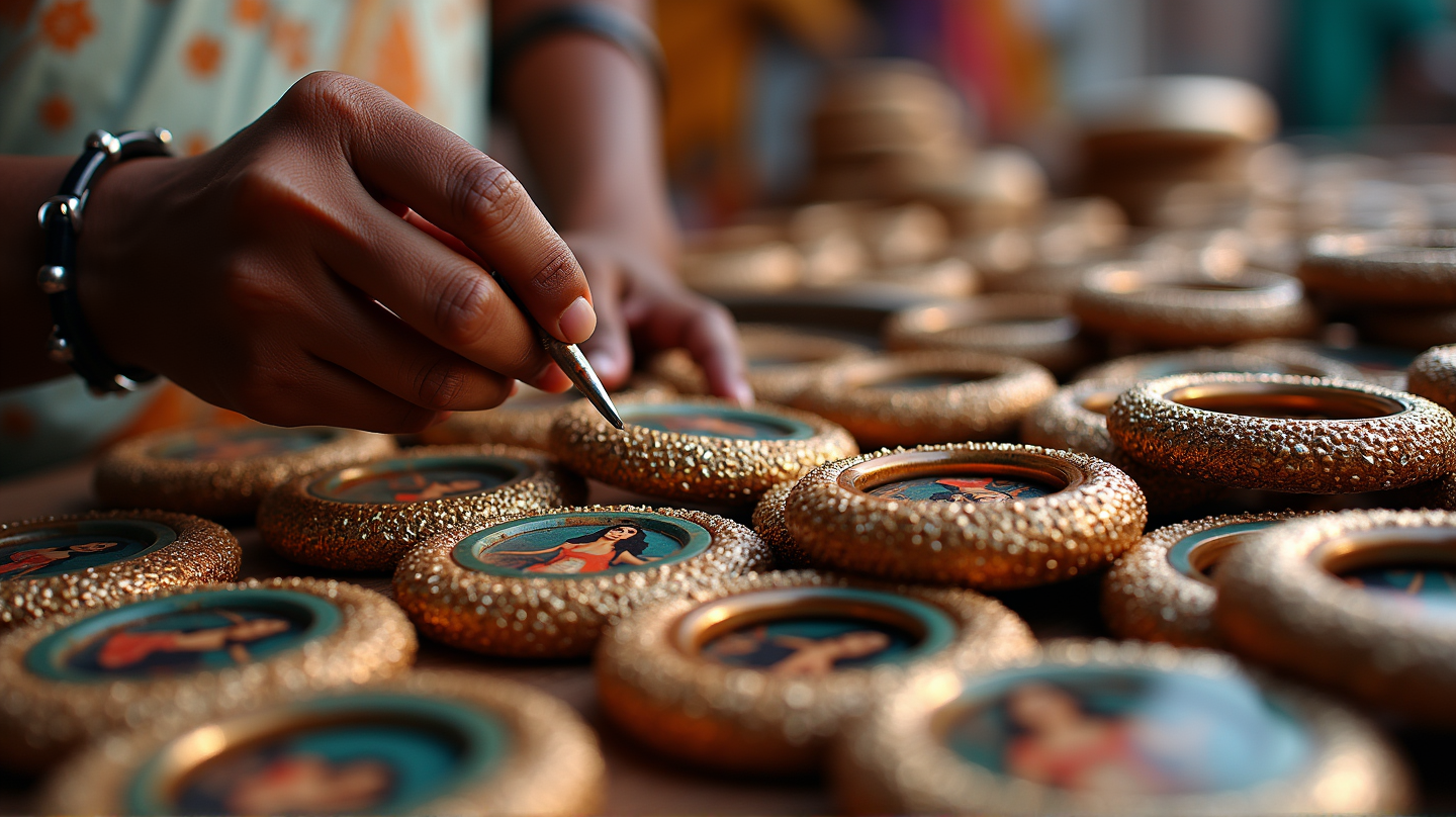 Hyderabad’s Bangle Artistry: Tradition Meets Glamour at Miss World 2025
