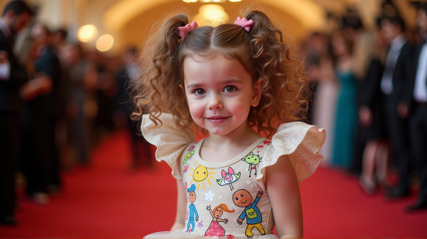 Ms. Rachel Stuns at Red Carpet with Powerful Gaza Dress Message